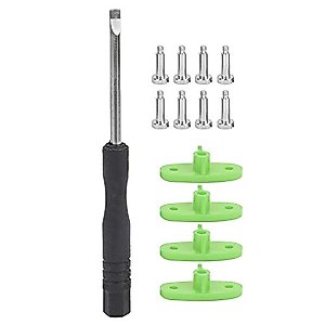 RC Drone Propeller, Flexible 2 Pair Bright Color Practical RC Propeller for Hubsan(Green)