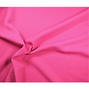 Bullet Textured Liverpool Fabric 4 Way Stretch Rose Pink R12