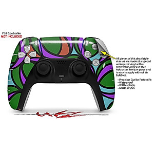 WraptorSkinz Skin Wrap compatible with Sony PS5 DualSense Controller Crazy Dots 03 (CONTROLLER NOT INCLUDED)