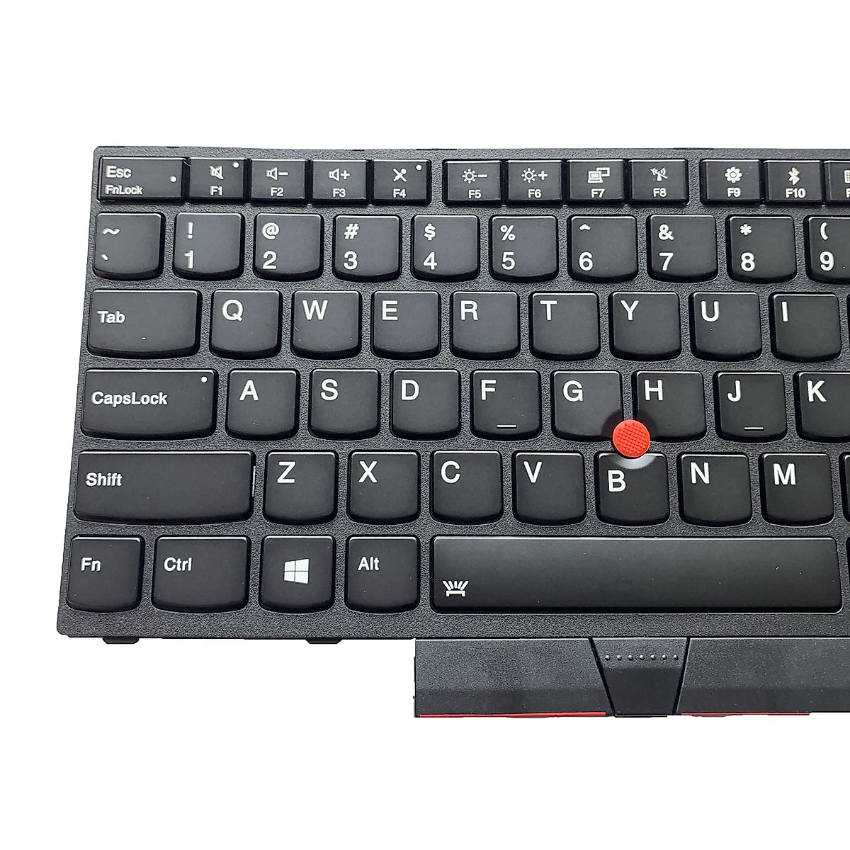 Tiugochr Laptop Replacement US Layout with Backlight with Pointing Keyboard for Lenovo ThinkPad E580 E585 E590 E595 T580 T590 L580 L590 P52 P72 P53 P53S P73 01YP640 01N729 01YP560 PK131672B00 01YP680