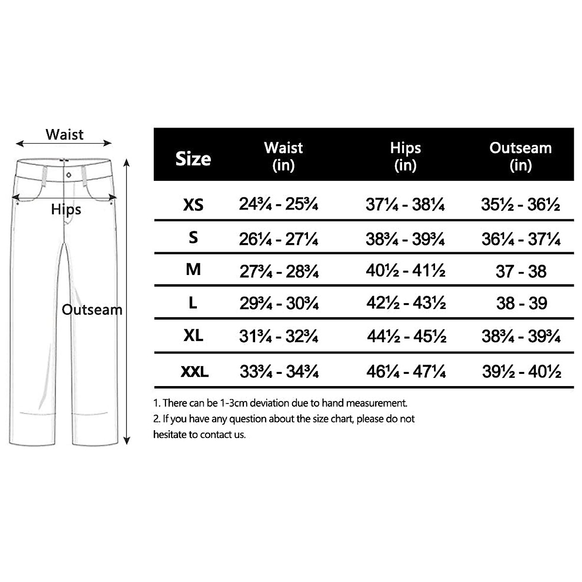 Little Donkey Andy Women's Ultra-Stretch Quick Dry Lightweight Ankle Pants Drawstring Active Travel Hiking Navy L