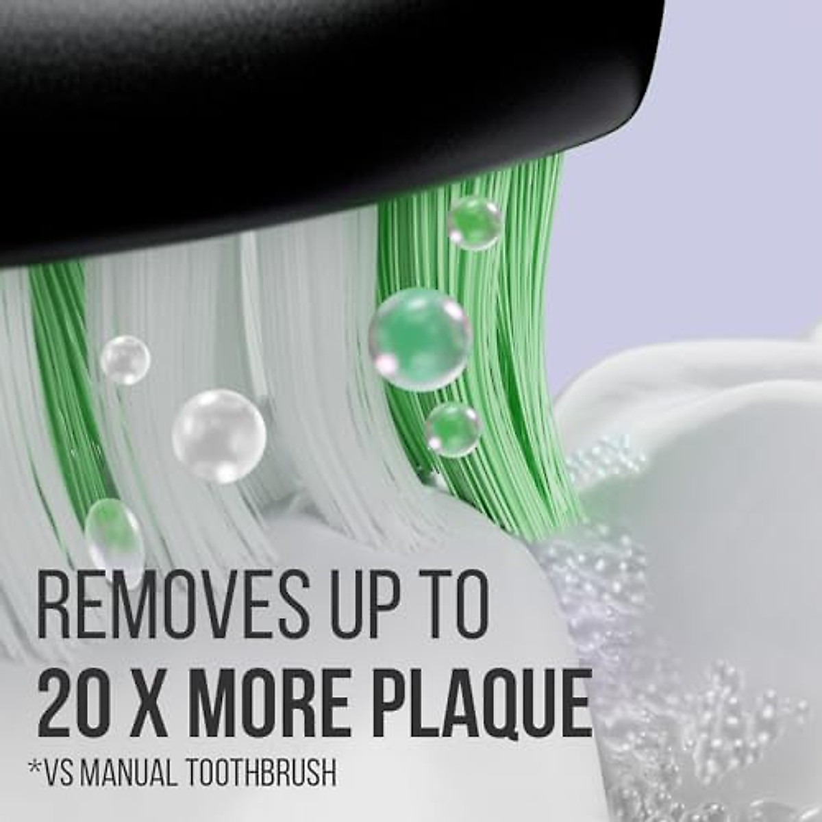 Acteh Sonic Electric Toothbrush Dual Set 5 Modes Smart Timer Long Lasting Battery 2-Toothbrush Set