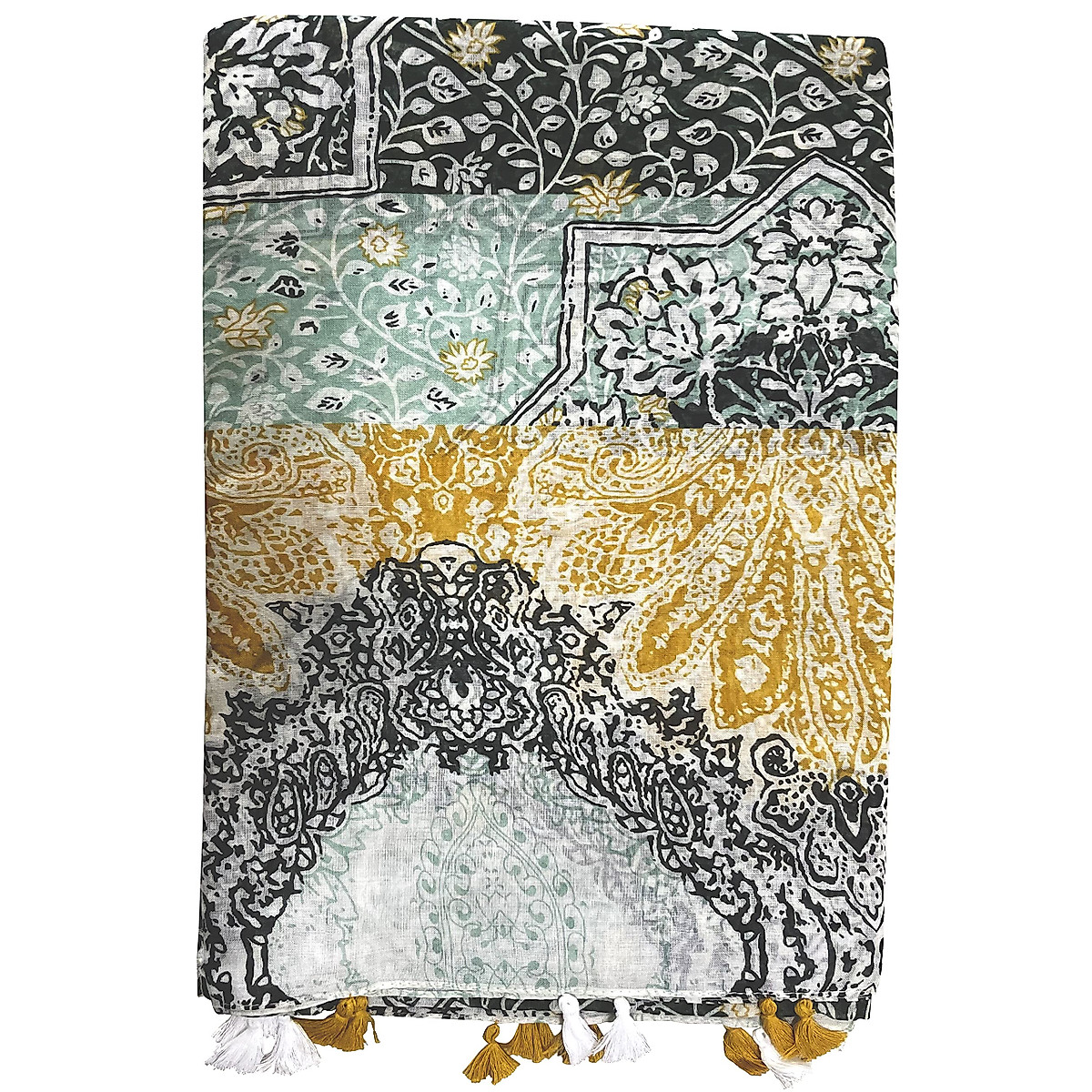 Lightweight Women's Fashion Floral Printed Winter Fall Warm Scarves Scarf Shawl