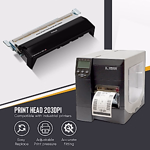 Parkwell Compatible Zebra ZM400 Printhead 79800M 203 DPI Compatible