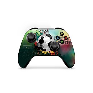 ZOOMHITSKINS Controller Skin Compatible with X1 S and X1 X, Vinyl Sticker Technology, Soccer Sports, Durable, 1 Skin, Made in The USA