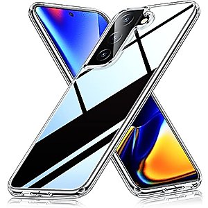 Vakoo for Samsung Galaxy S22 Plus Case, Anti-Yellow Soft Silicone Shockproof Protective Phone Case - Crystal Clear
