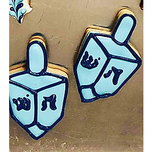 Dreidel Cookie Cutter 4" Made in USA by Ann Clark