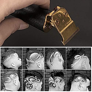 SOONHUA Mens Beard Hair Trimmer Electric Hair Clippers Rechargeable Close Cutting Trimmer Kit Men Hair Detail Shaver