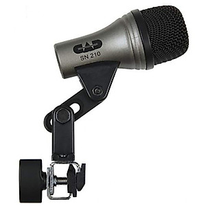 SNARE DRUM MICROPHONE CAD SN210 FOR SNARES BONGOS TOMS+ MIC CLIP