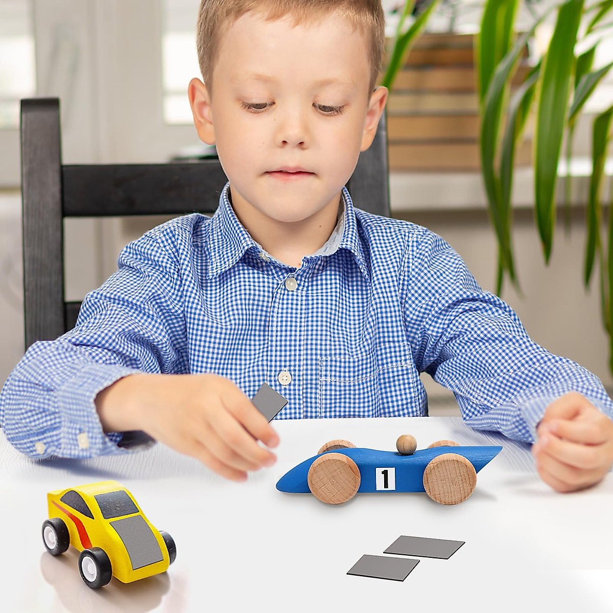 4 Pieces 3 Ounces Stick On Flex Weight for Derby Car- Cuttable Flexible Tape Weight for Easily Fine Tune Car Weight and Fastest Speed