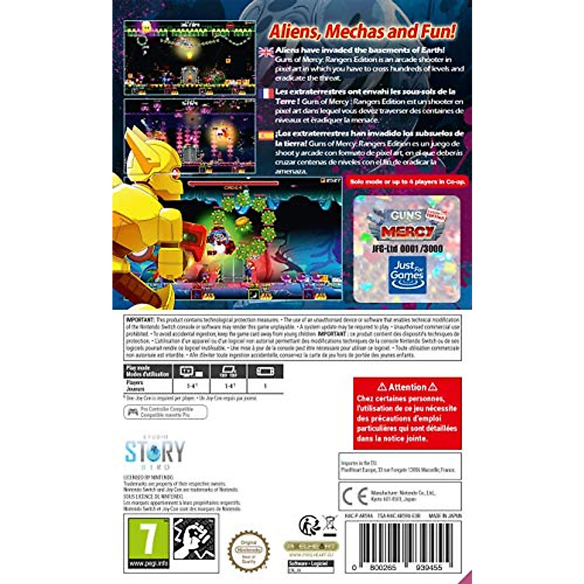 Guns Of Mercy Rangers - Edition Just Limited Switch