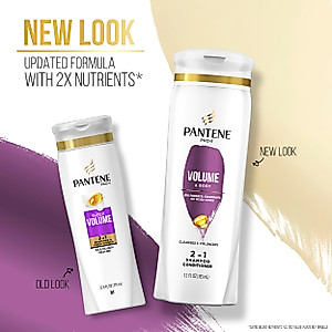 Pantene PRO-V Volume & Body 2in1 Shampoo + Conditioner, 12.0oz