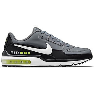 NIKE Men's AIR MAX LTD 3 Running Shoe, Black White Smoke Grey 002, 11