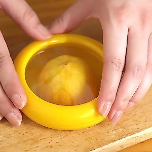 amusediy Silicone Food Storage Containers, 2025 New Silicone Fruit Storage Box, Fresh Preservation Box,Reusable Fruit Containers for Fridge Keep Fresh (4 Pcs)