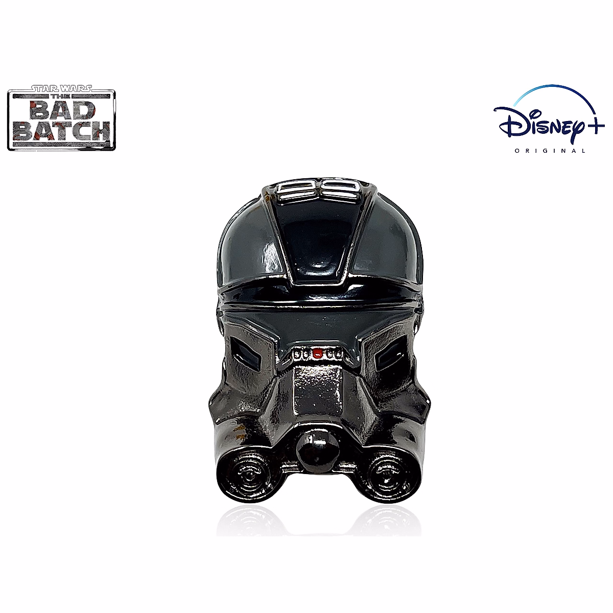 Disney's Star Wars BAD BATCH 3-Dimensional HELMET PIN, Collectors 5 PIN SET, Official Lucasfilm Star Wars Bad Batch 3D METAL HELMETS, 5 x Pins