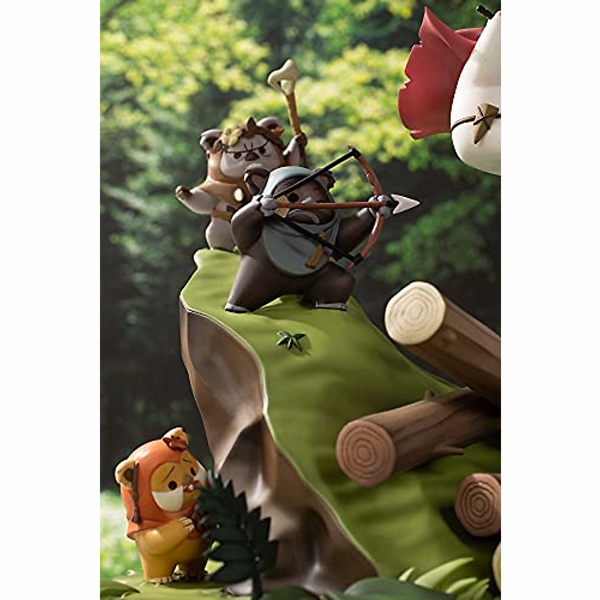 Kotobukiya Star Wars: Return of The Jedi: ARTFX Artist Series Battle of Endor The Little Rebels Statue, Multicolor (SW181)