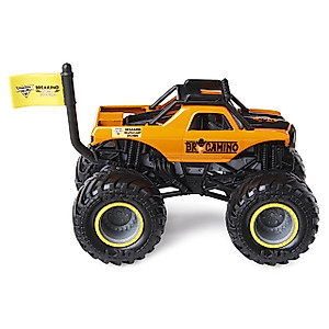 Monster Jam 2021 Target Exclusive Breaking World Records Series 1:64 Scale Diecast Monster Truck with Flag: Brocamino