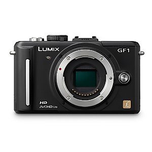 Panasonic Lumix DMC-GF1 12.1MP Micro Four-Thirds Interchangeable Lens Digital Camera Body (Black)