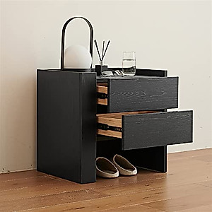 HIGOH Bedside Table Bedside Table Bedroom Furniture Storage Cabinet Home Living Room Storage Cabinet