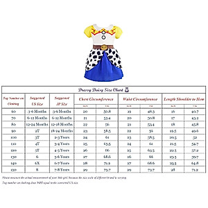 Dressy Daisy Girls Princess Cowgirl Dress Up Costume for Toddler Girls Size 4T