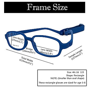 AQWANO Children Optical Glasses Frame TR90 Flexible Bendable One-piece Safe Eyeglasses Girls Boys Square