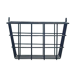 Gourmet Basics by Mikasa General Store 2 Tier Hanging Basket, Antique Black, 5217596