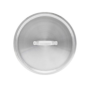Thunder Group 12 Quart Aluminum Stock Pot, Silver