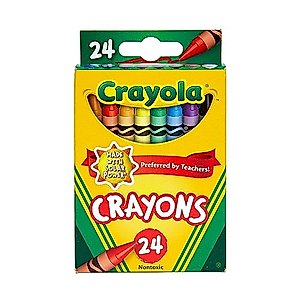 Crayola Crayons, Assorted Classic Colors, 24 Count