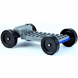 Pinewood Pro Zinc Brick Weights for Pinewood Derby and Lego Derby Car Racing Two 2x2 Bricks .88oz Total Weight