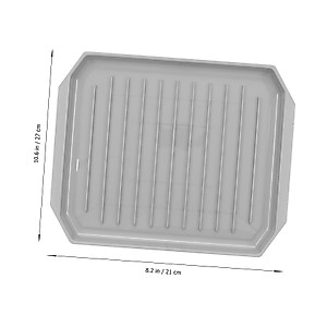 Bacon Cooker Grill Meat Grill Plate Oven Baking pan Meat Resting pan Oven Bacon cookers air Fryer pan Microwave Bacon Cooker Toaster Oven Pans Stove Micro-Wave Oven