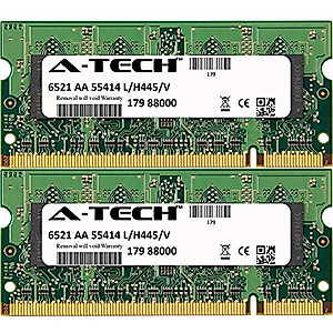 2GB KIT (2 x 1GB) for Alienware Area-51 Notebook Series m5700 m7700 Area-51M 7700. SO-DIMM DDR2 Non-ECC PC2-4200 533MHz RAM Memory. Genuine A-Tech Brand.
