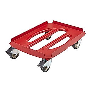 Cambro CDC300358 Camdolly Compact For EPP Front and Top Loaders Red Case of 1