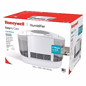 Honeywell PUR HEV685W Top Fill Console Humidifier, Large, White