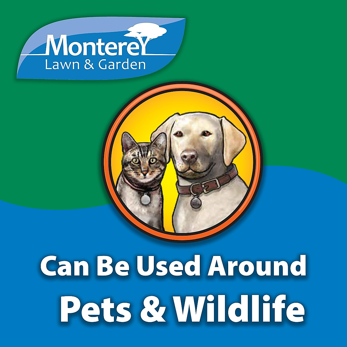 Monterey - Sluggo - Wildlife and Pet Friendly Snail & Slug Killer, OMRI Listed for Organic Gardening - 1 Pound