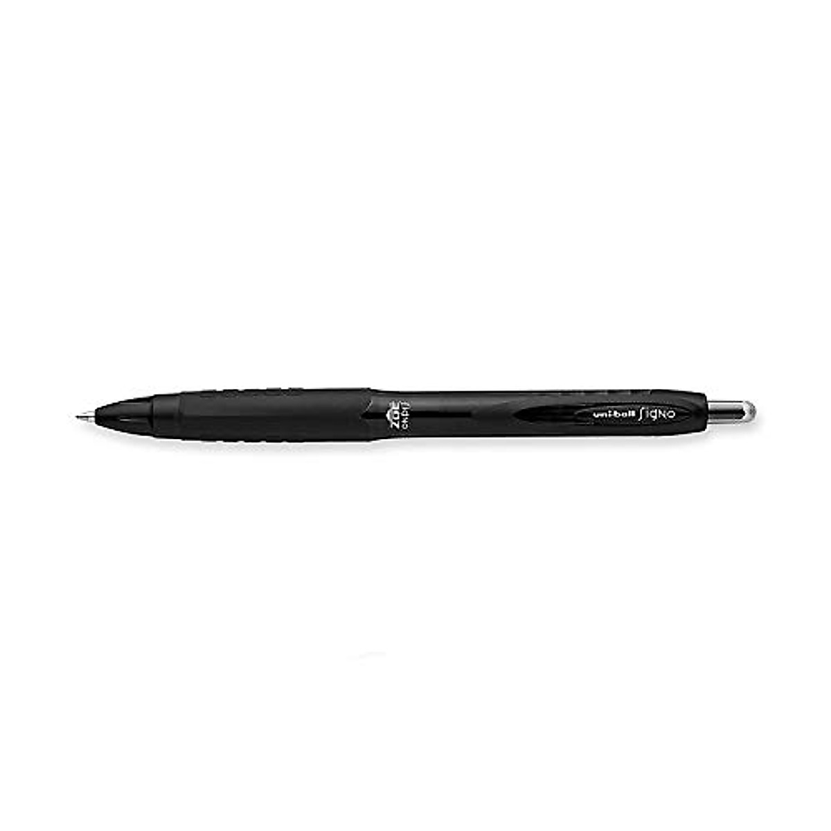 Uni-Ball Signo 307 - Fine Retractable Rollerball Pen - 6 Pack - Black - UMN-307