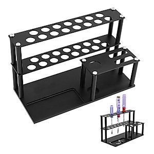 KELEAPEKER RC Screwdriver Storage Rack, Heavy Duty RC Tool Stand, Removable, 3 Layers, with Tool Organizer