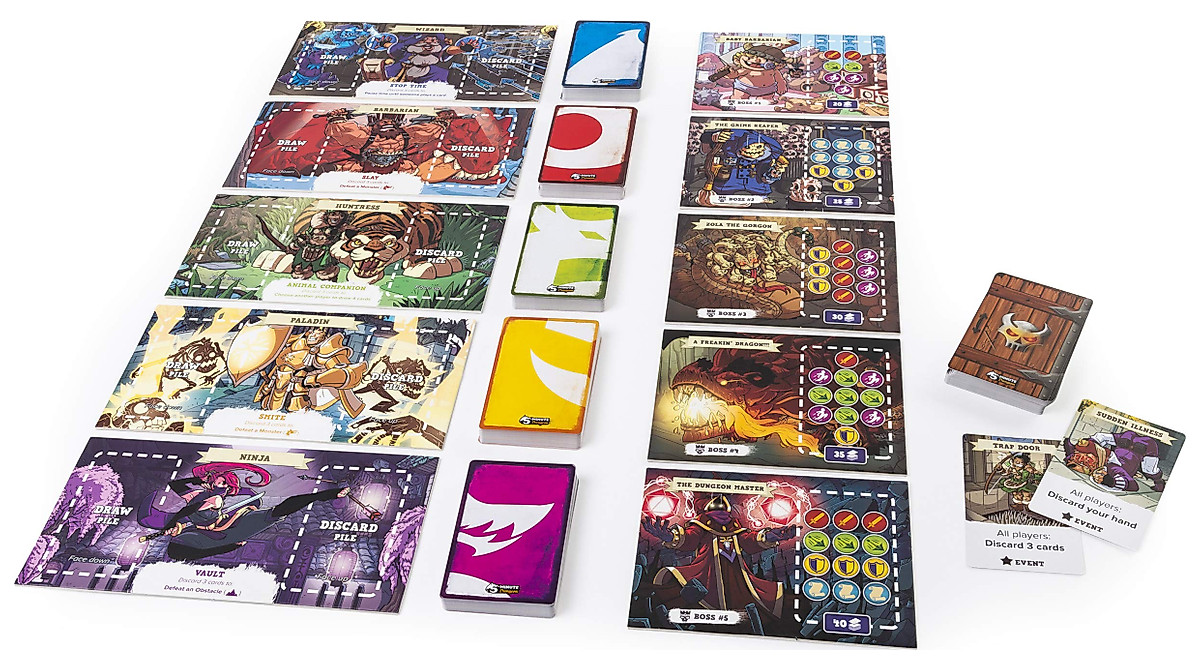 Exciting 5-Minute Dungeon Card Game for All Ages