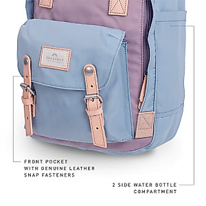 Doughnut Macaroon Multicolor 16L Travel Backpack Ladies College Lightweight Commuter Casual Daypacks Bag Backpack