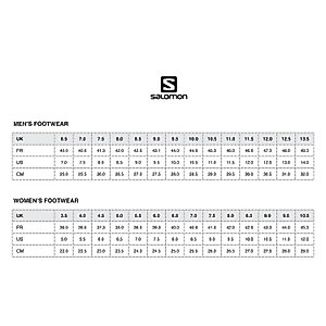 Salomon Men's ALPHACROSS 4 Hiking Shoe, Ebony/Rainy Day/Phantom, 10.5