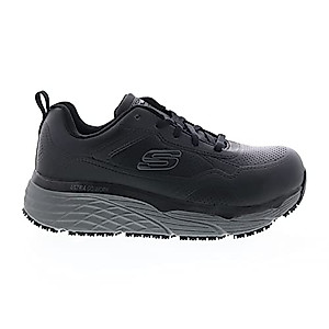 Skechers Work Max Cushioning Elite SRRalip Work Sneaker Womens Oxford 85 BM US Black