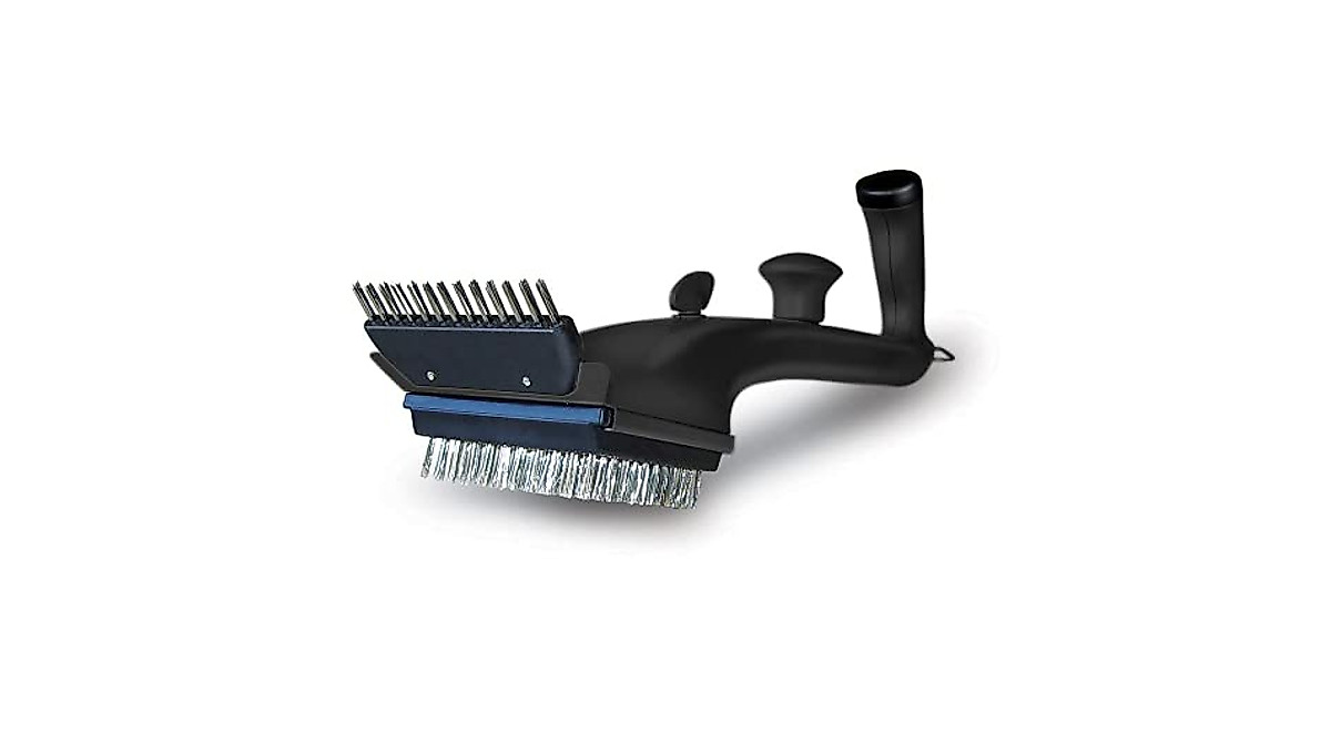 Grill Daddy Pro Steam Grill Brush for Easy BBQ Cleaning