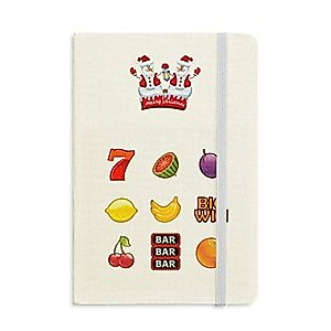 Fruit Digital Cartoon Illustration Pattern Christmas Snowman Notebook Thick Hardcover