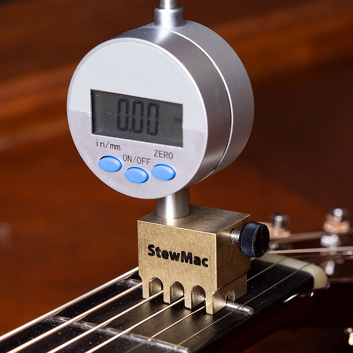 StewMac Digital Nut Slotting Gauge, For Guitar and Most Instruments (12203)
