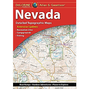 Delorme Nevada Atlas & Gazetteer (Delorme Atlas & Gazetteer)