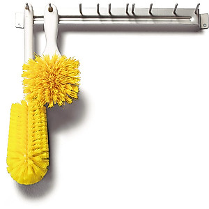 SPARTA Spectrum Aluminum Brush Rack 17" Long - Aluminum