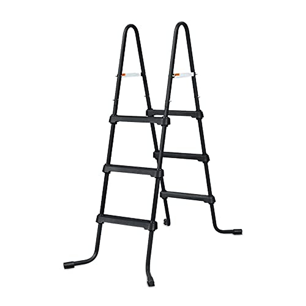 Summer Waves Light Oak Elite 14 Foot by 36 Inch Outdoor Backyard Round Frame Above Ground Swimming Pool Set with Ladder and Filtration Pump