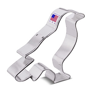 Crow Cookie Cutter, 4.15" Made in USA by Ann Clark