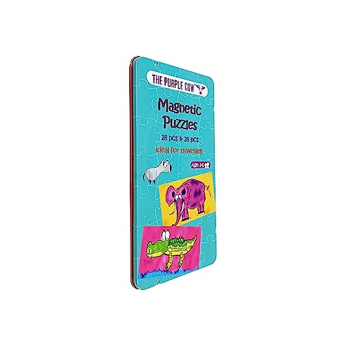 The Purple Cow Magnetic Game Box for Kids & Adults - Magnetic Puzzle Box -Improve Fine Motor Skills & Encourage Spatial Perception - Ideal for Travel