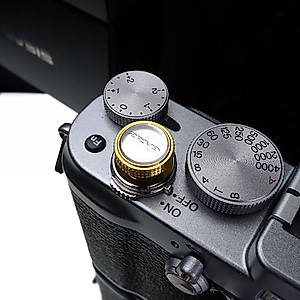 GARIZ XA-SB5 Soft Release Button (Screw) 0.5 inch (12 mm) Half Mirror