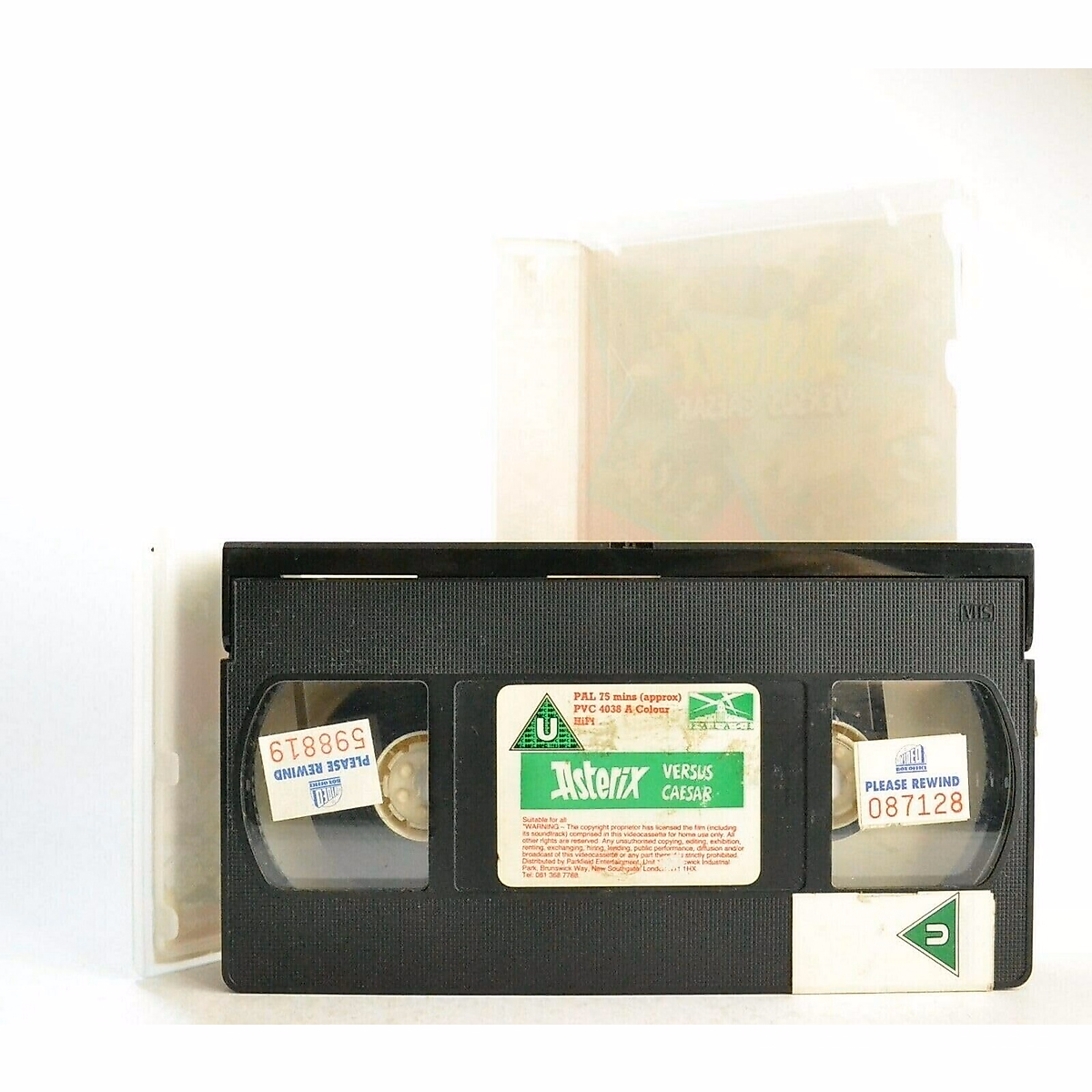 Asterix Versus Caesar: 4th Asterix Animated Film (1985) - Children's - Pal VHS